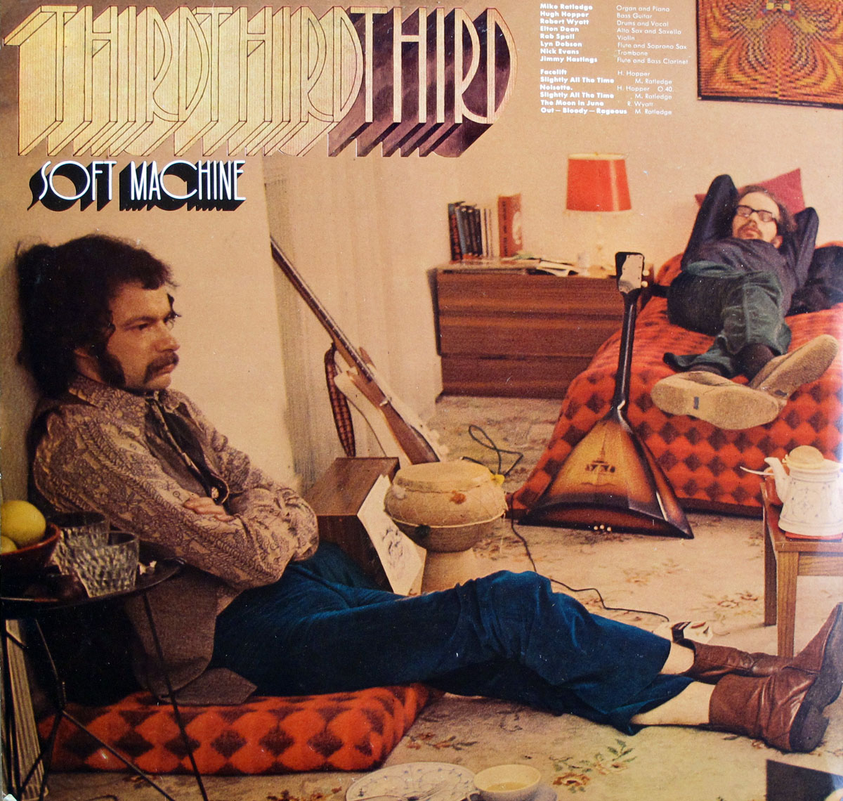 SOFT MACHINE - Third 2LP Album Cover Photos & Detailed Description 12 ...
