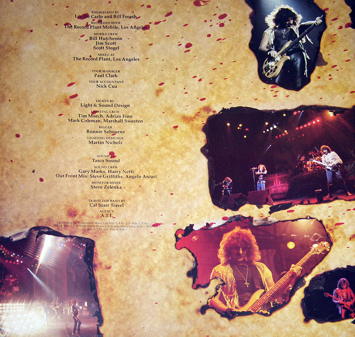 BLACK SABBATH Live Evil is the first official and approved live album ...