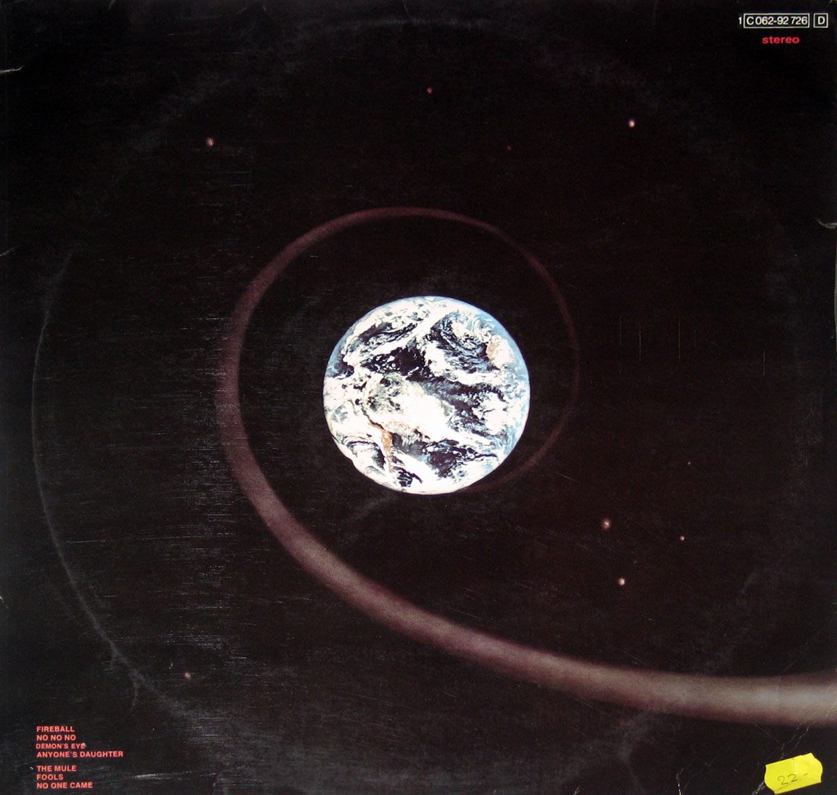 DEEP PURPLE Fireball Album Cover Gallery & 12" Vinyl LP Discography ...