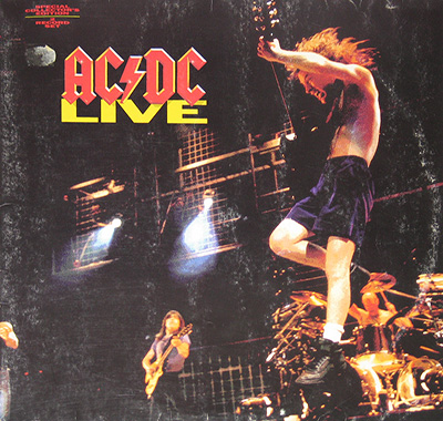 AC/DC Live Special Collector's Edition Sexy Inner Cover Album Cover ...