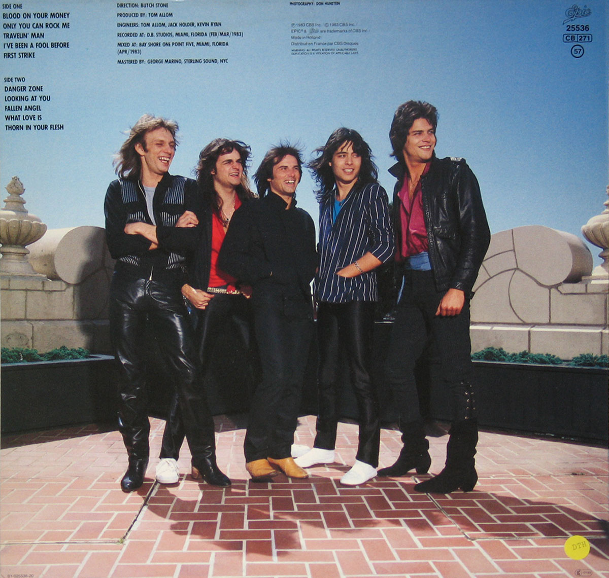 COBRA First Strike Netherlands LP - Rare Swiss-American Hard Rock 1983 ...