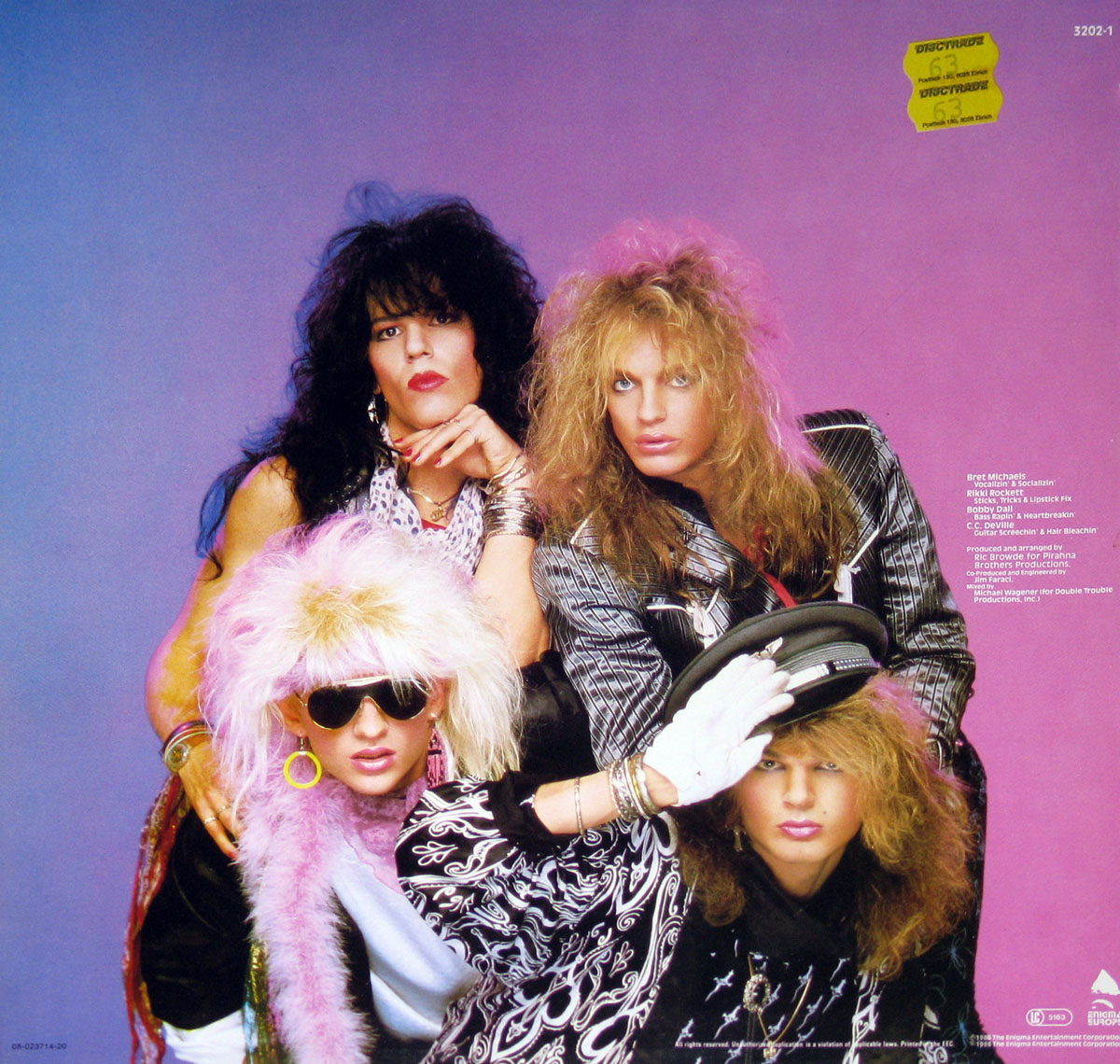 Poison's debut explodes onto the scene with "Look What the Cat Dragged ...