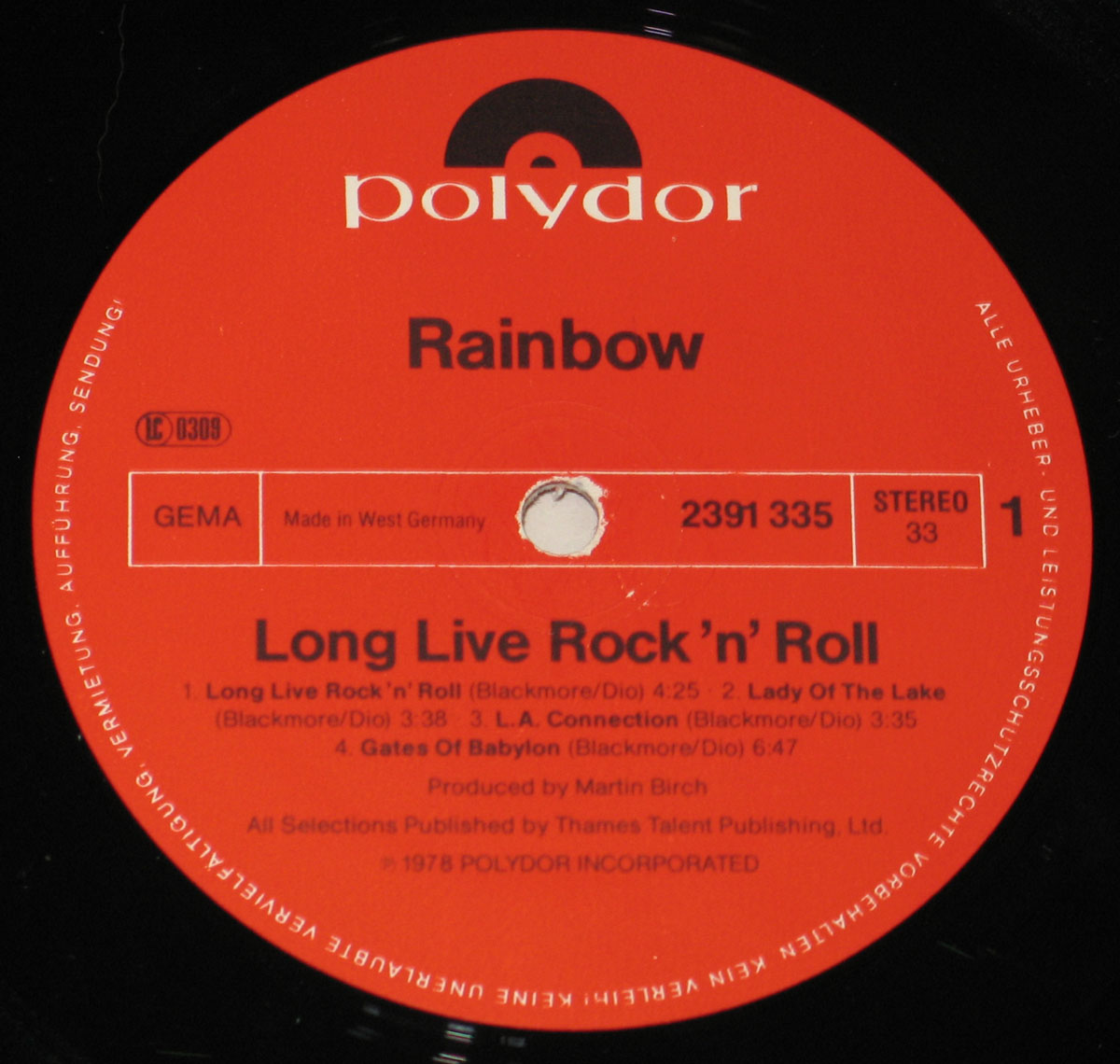 Rainbow Long Live Rock ’n’ Roll (1978) – The Final Dio Firestorm That ...