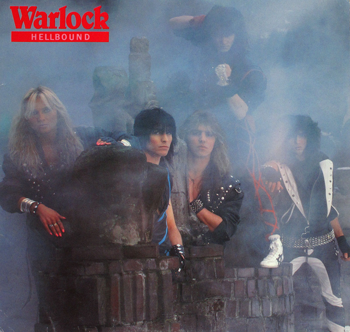 Warlock Hellbound Doro Pesch Heavy Metal Album Cover Photos & 12" Vinyl ...