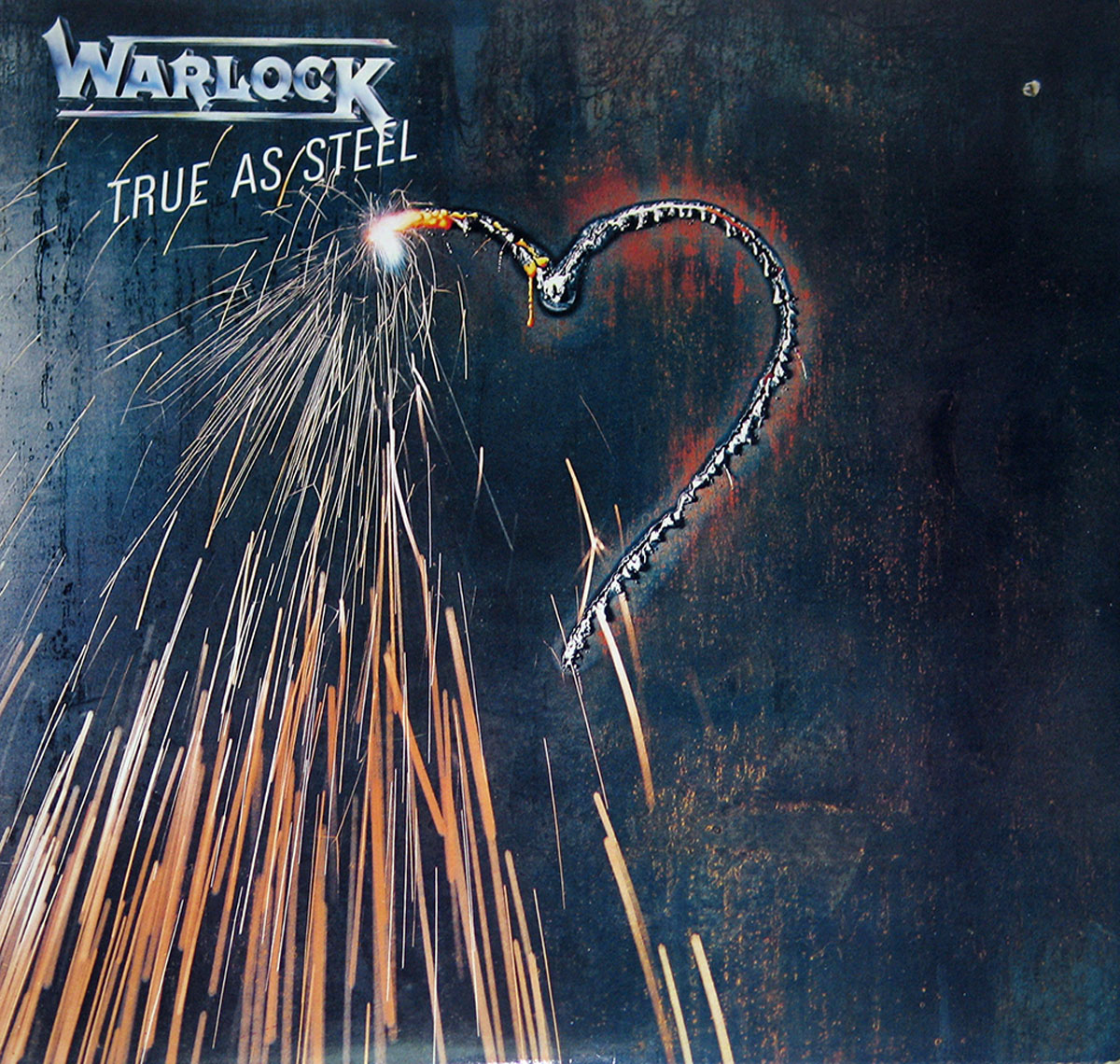 Warlock True as Steel 80s Teutonic Female Heavy Metal Album Cover ...