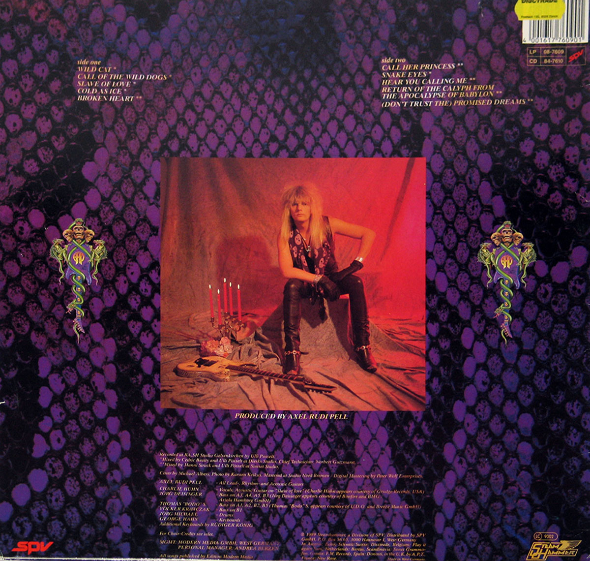 AXEL RUDI PELL Wild Obsession is the first solo album from German ...