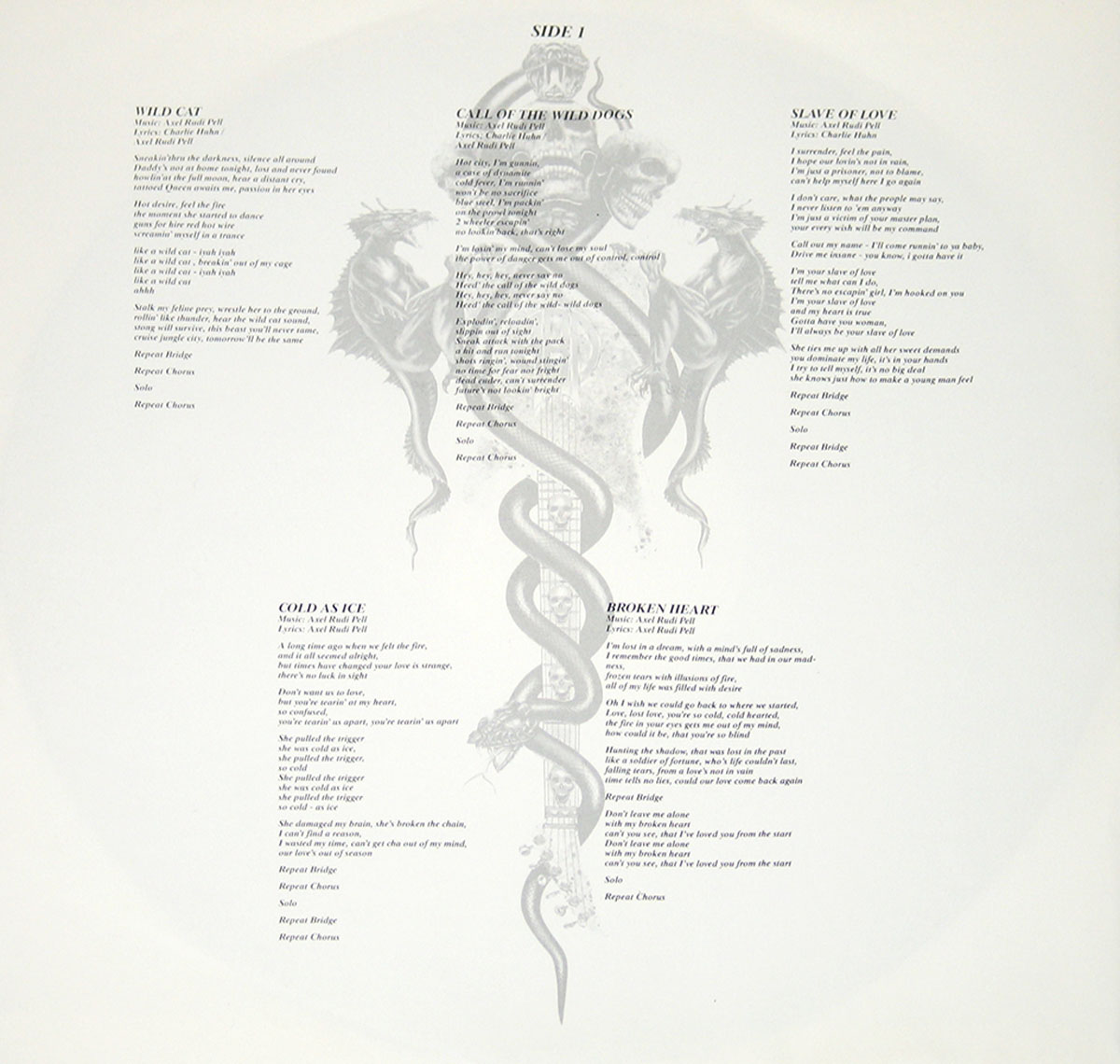 AXEL RUDI PELL Wild Obsession is the first solo album from German ...