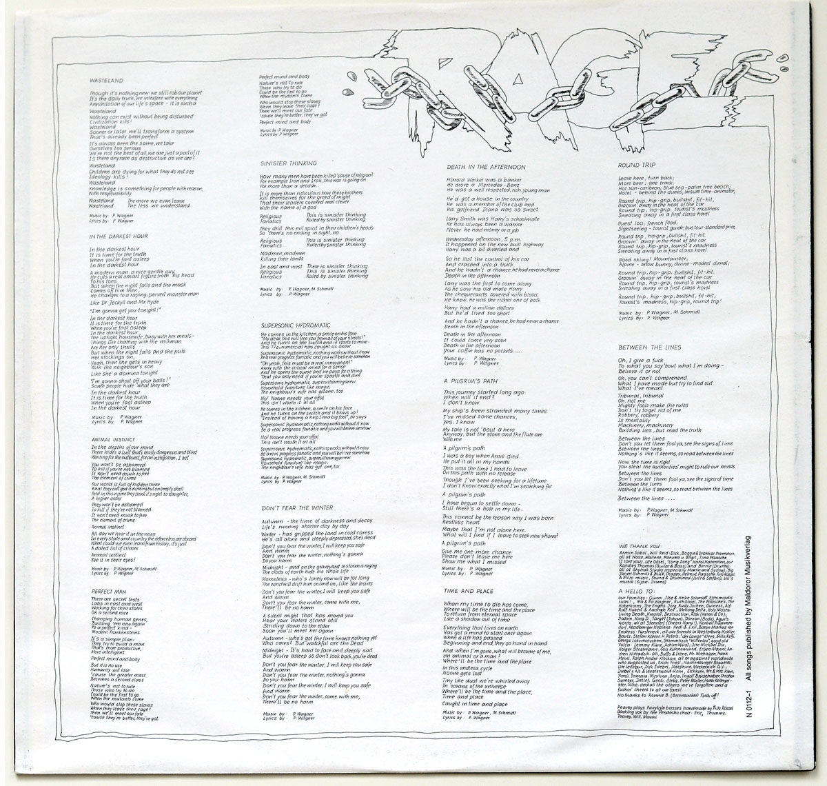 RAGE Perfect Man is the 3d full-length 12" LP album released Rage ...