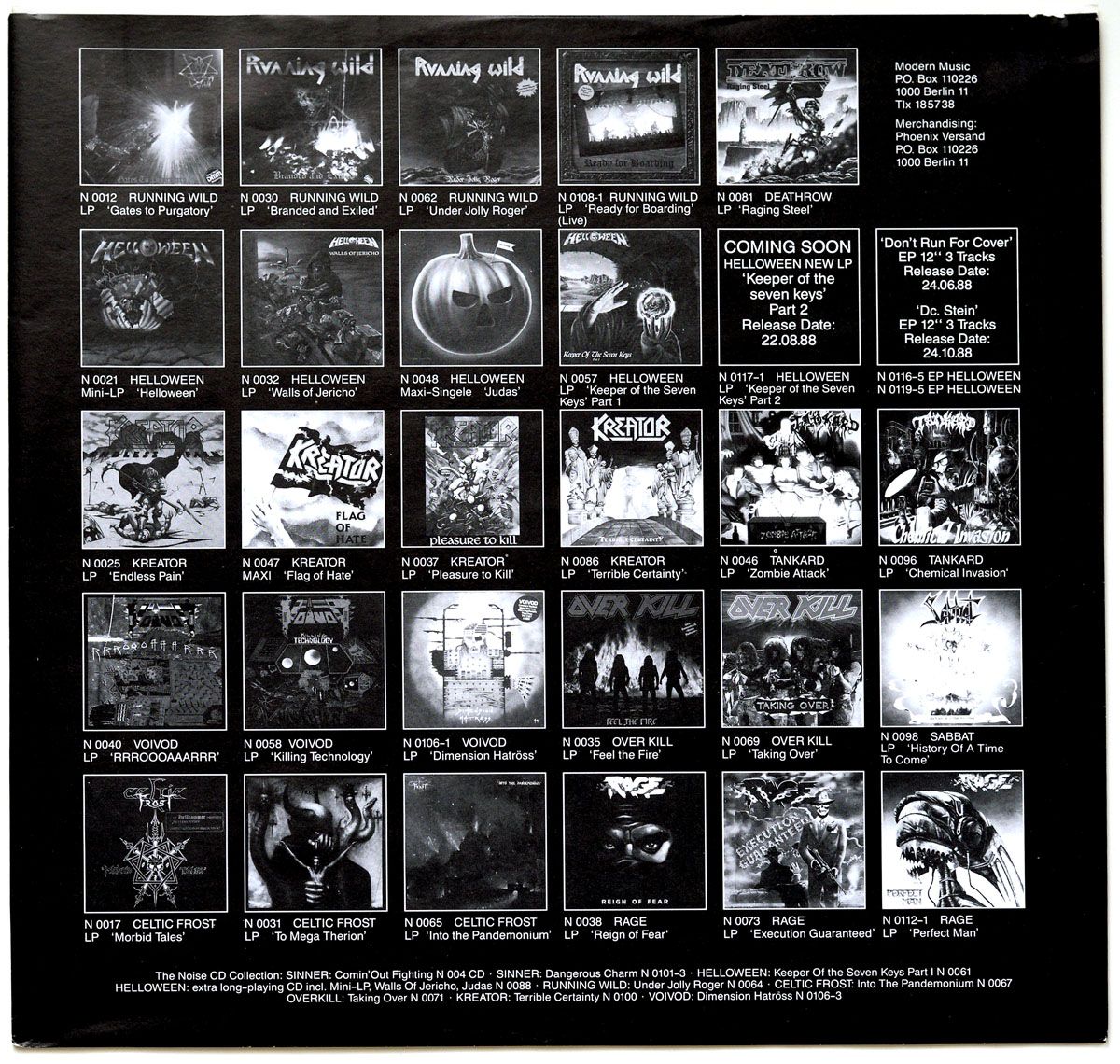 RAGE Perfect Man is the 3d full-length 12" LP album released Rage ...