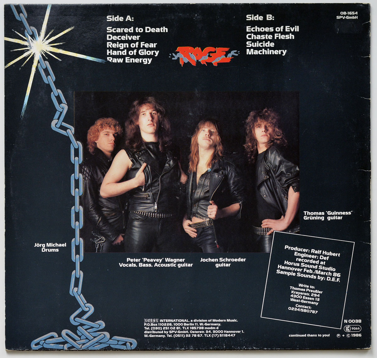 Rage's 'Reign of Fear' The Explosive Thrash Metal Album That Shaped ...