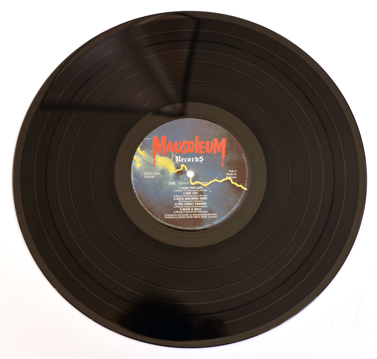 TSA Heavy Metal World Skull Album Cover Gallery & 12" Vinyl LP ...