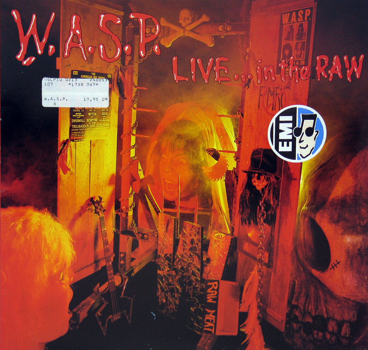 W.A.S.P.'s "Live...In the Raw" captures the band's infamous live energy ...