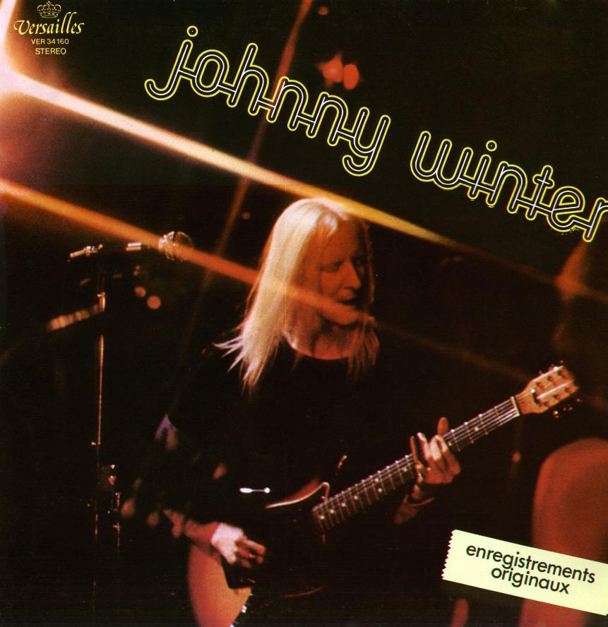 JOHNNY WINTER S/T Self-Titled aka Black Album Blues 12" LP Vinyl Album ...