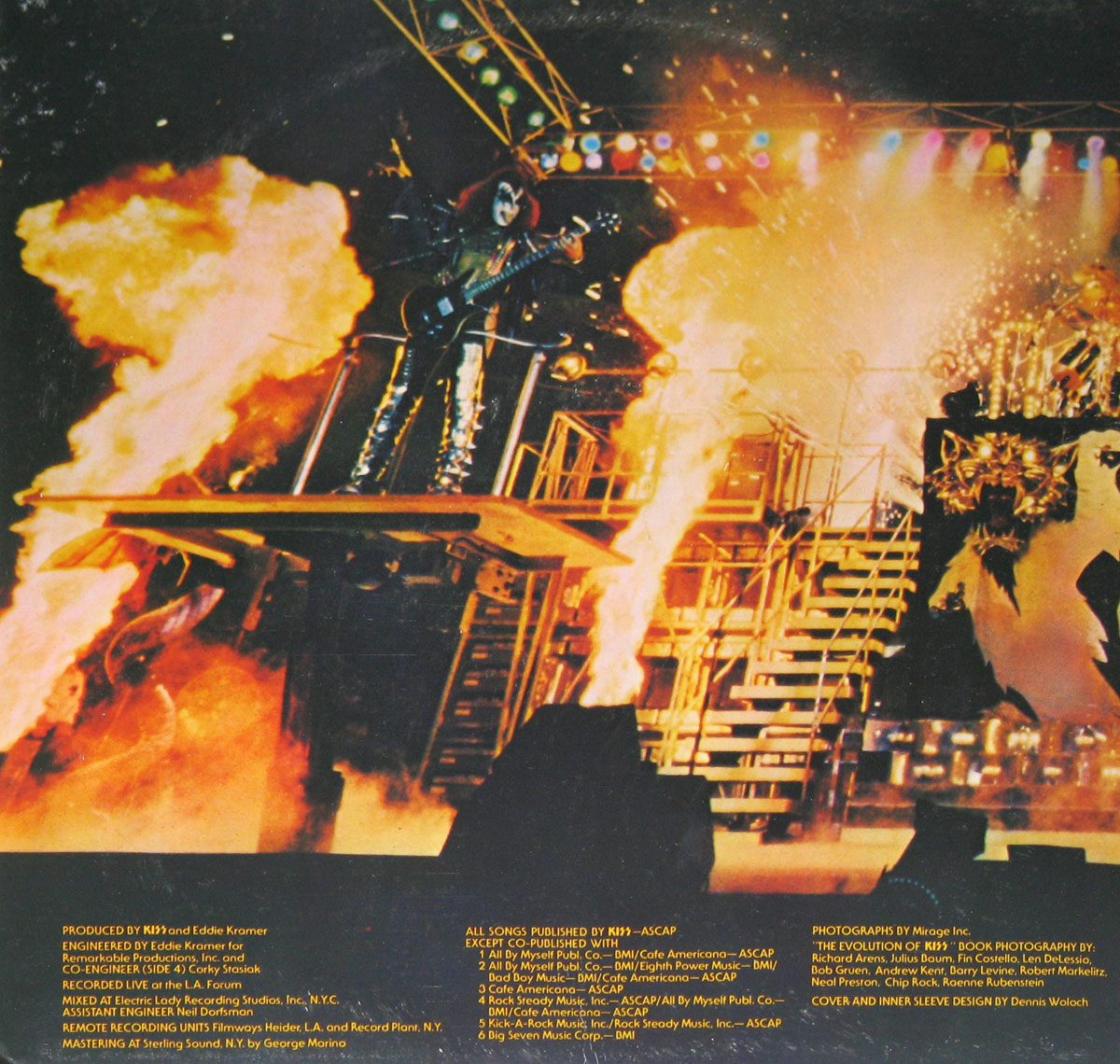 KISS Alive II Gatefold DOLP Hard Rock, Glam Rock Album Cover Gallery ...