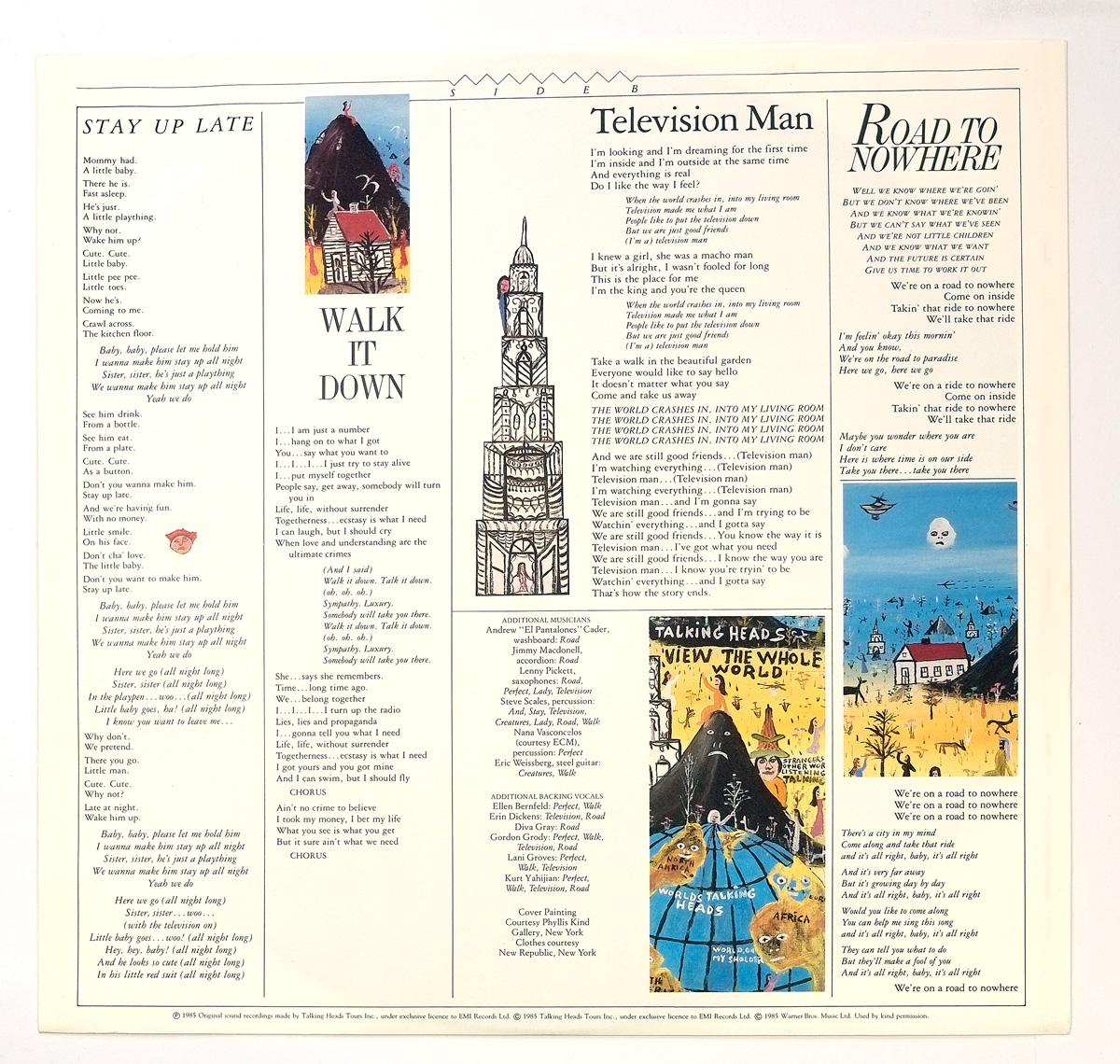 TALKING HEADS Little Creatures New Wave, Post Punk Album Gallery ...