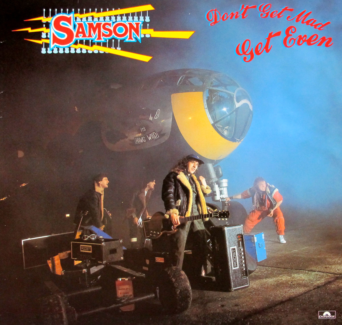 SAMSON Don't Get Mad Get Even GB Album Cover Gallery & 12" Vinyl LP ...