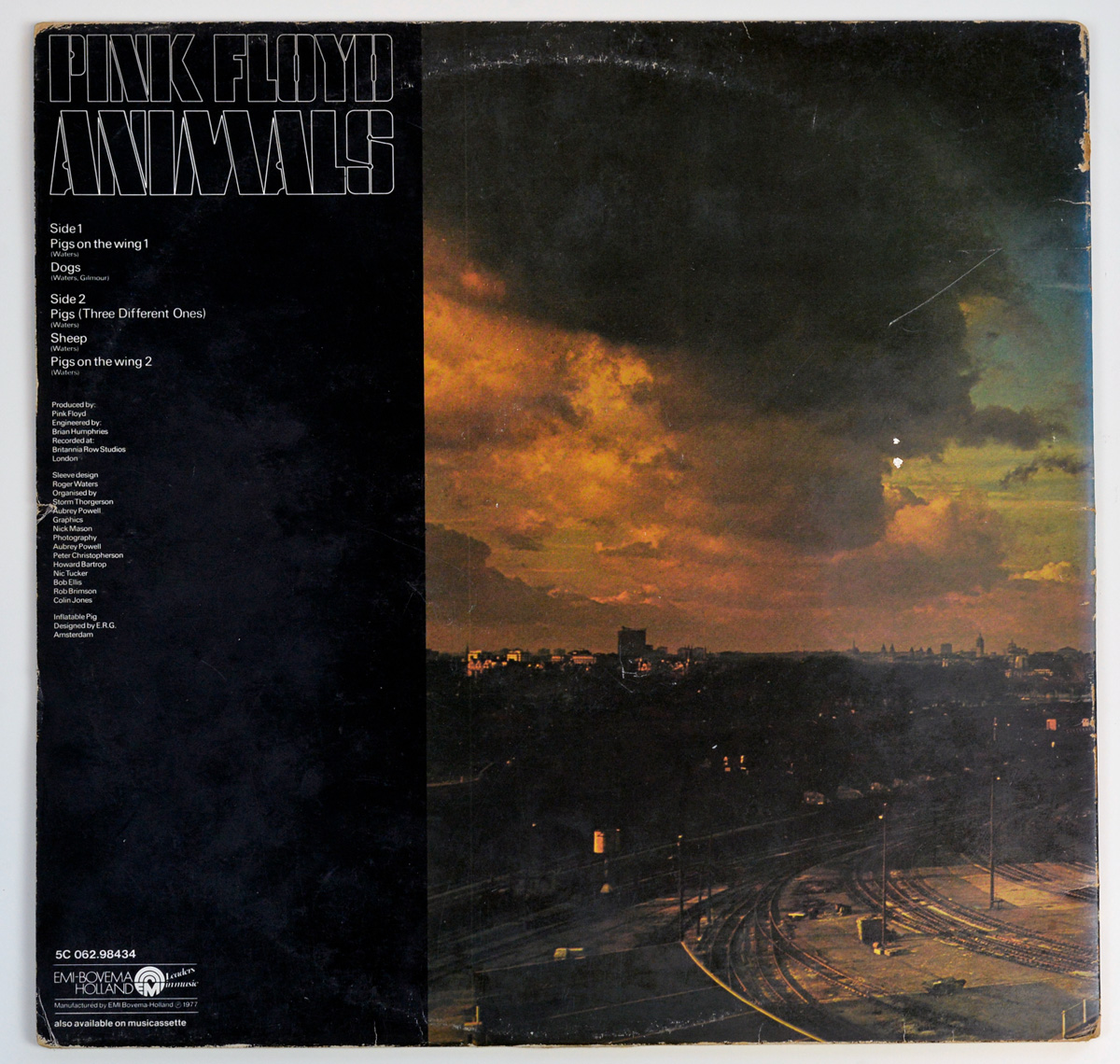 Rare Dutch Release of Pink Floyd's "Animals" Vinyl - A Collectors' Gem ...