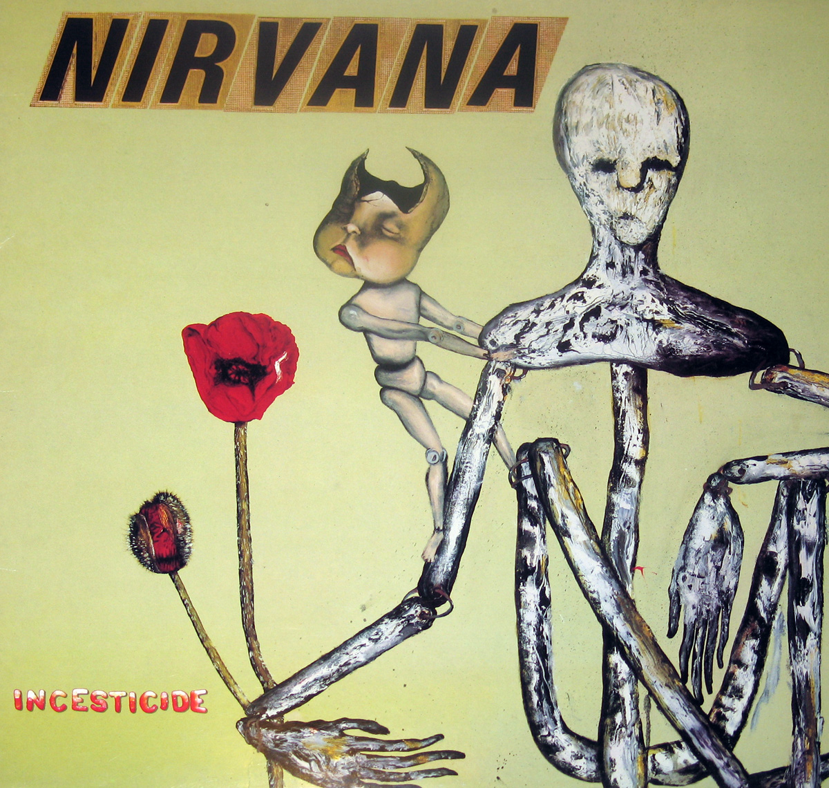 NIRVANA Incesticide Vinyl Album Cover Gallery & Information #vinylrecords