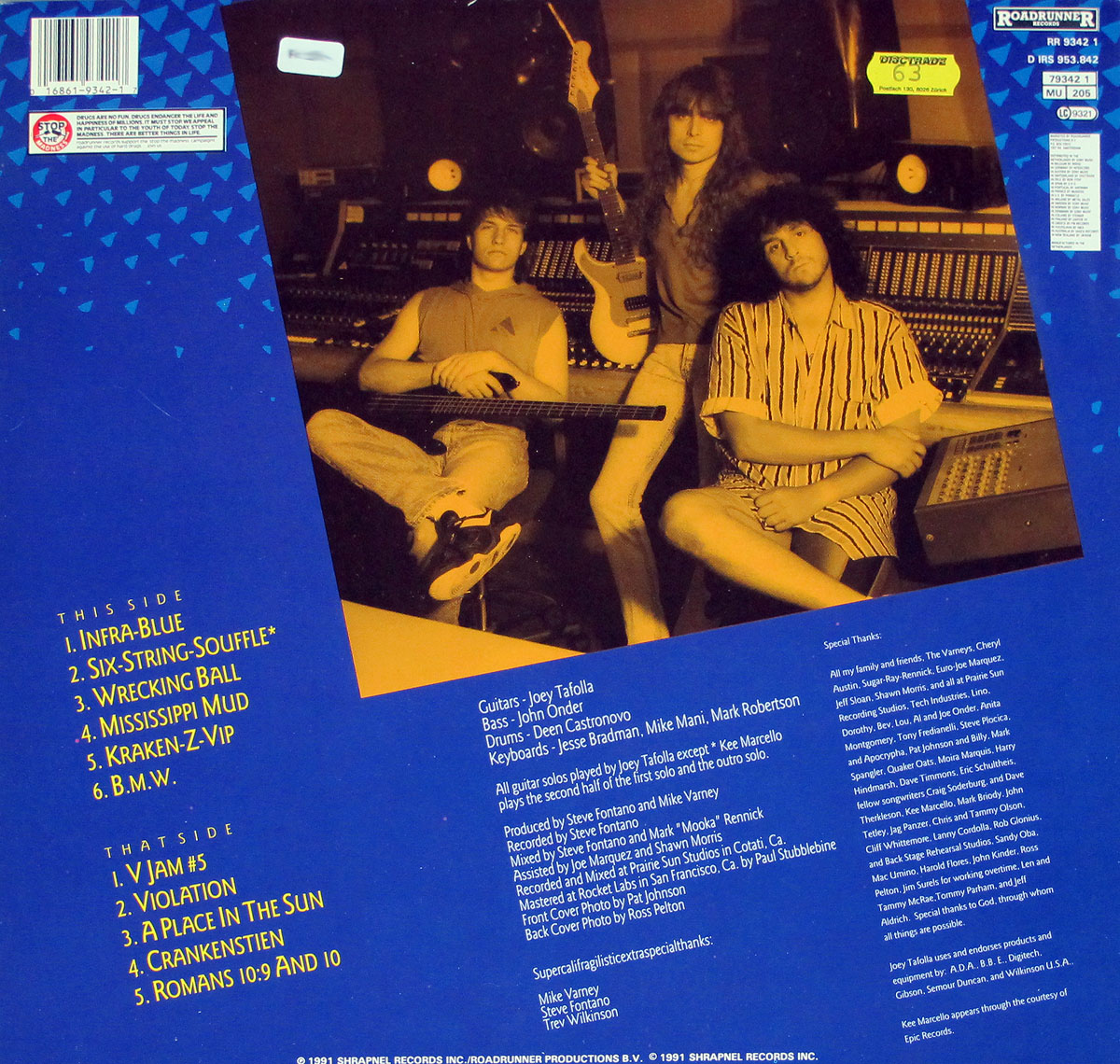 JOEY TAFOLLA - Infra Blue This album is the second studio album by ...