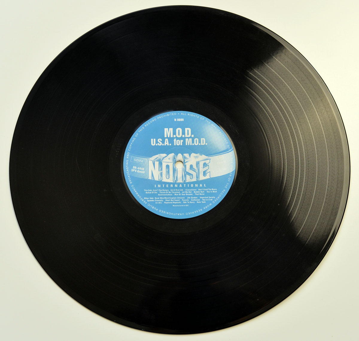M.O.D Method Of Destruction USA for MOD Hardcore Vinyl Album Gallery # ...
