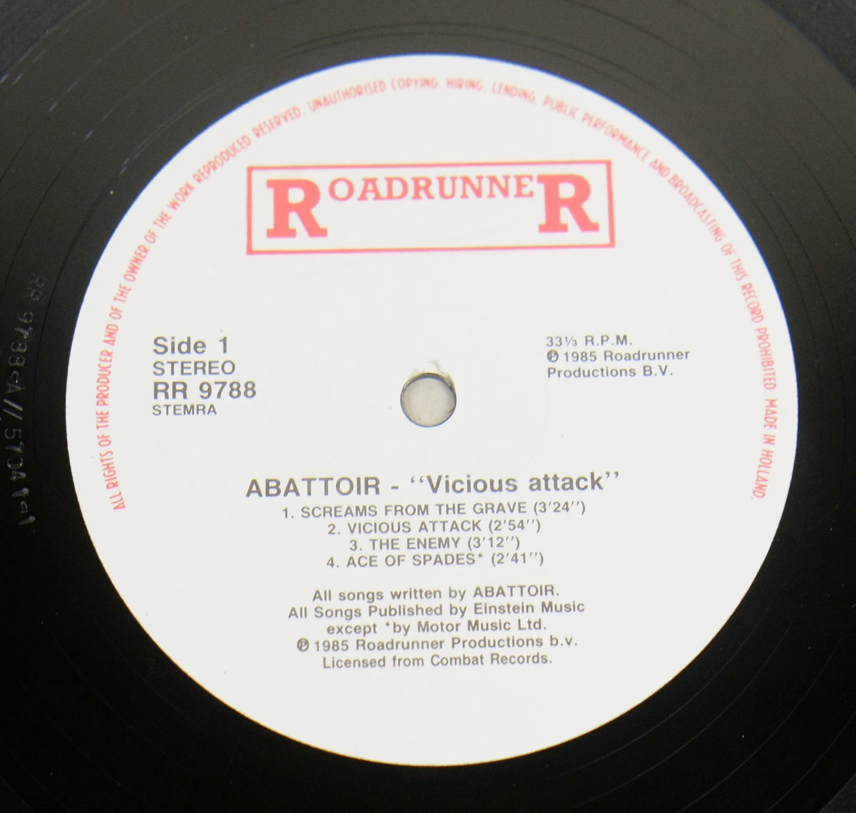ABATTOIR Vicious Attack This album "ABATTOIR Vicious Attack" is the ...