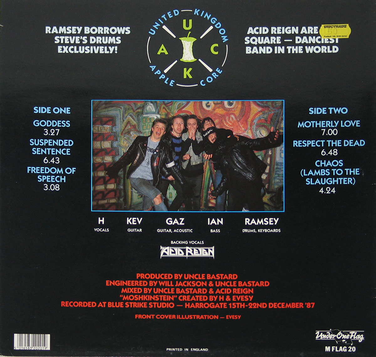 ACID REIGN Moshkinstein is the first official recording by "Acid Reign ...