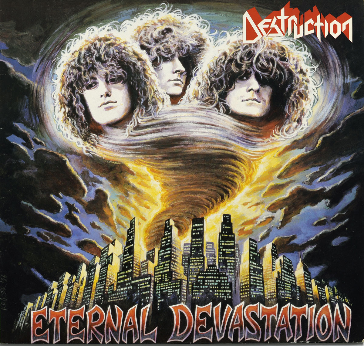 DESTRUCTION Eternal Devastation Thrash Metal Album Cover Gallery & 12 ...