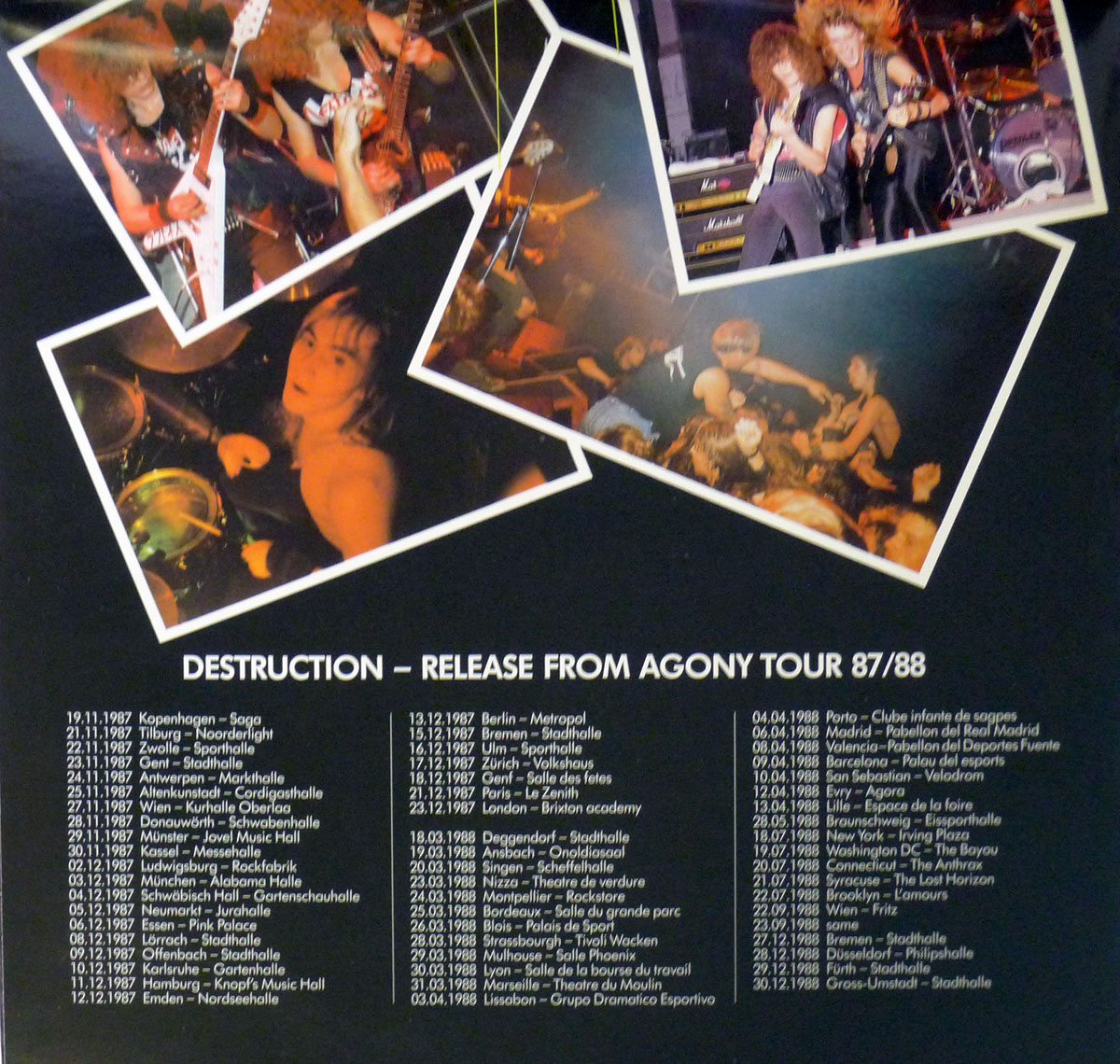 Destruction Live Without Sense (1989) – The Wild Teutonic Thrash Night ...
