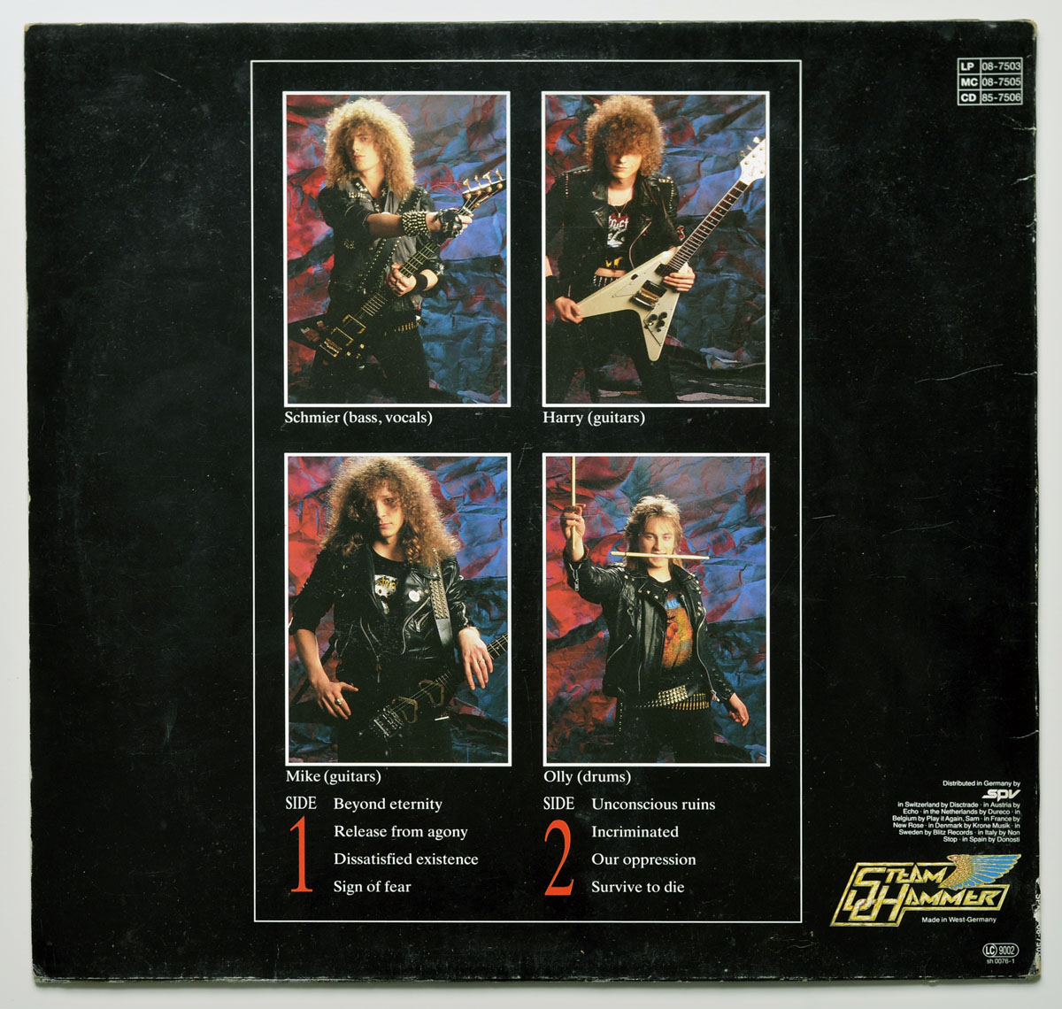 DESTRUCTION Release From Agony Thrash Metal Collectable Heavy Metal on ...