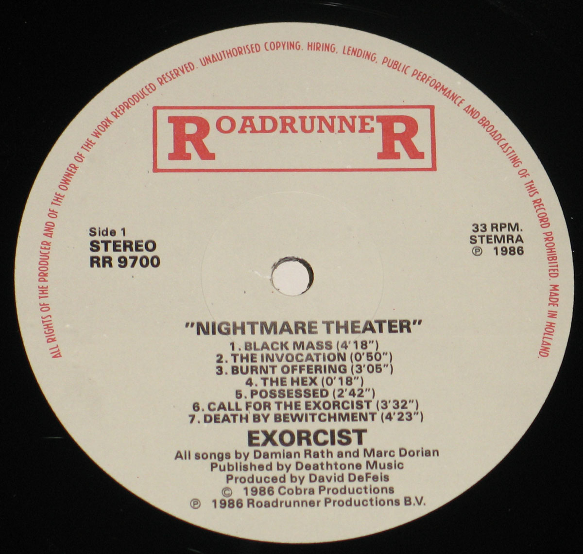 EXORCIST Nightmare Theatre: Virgin Steele’s Haunting Speed Metal ...