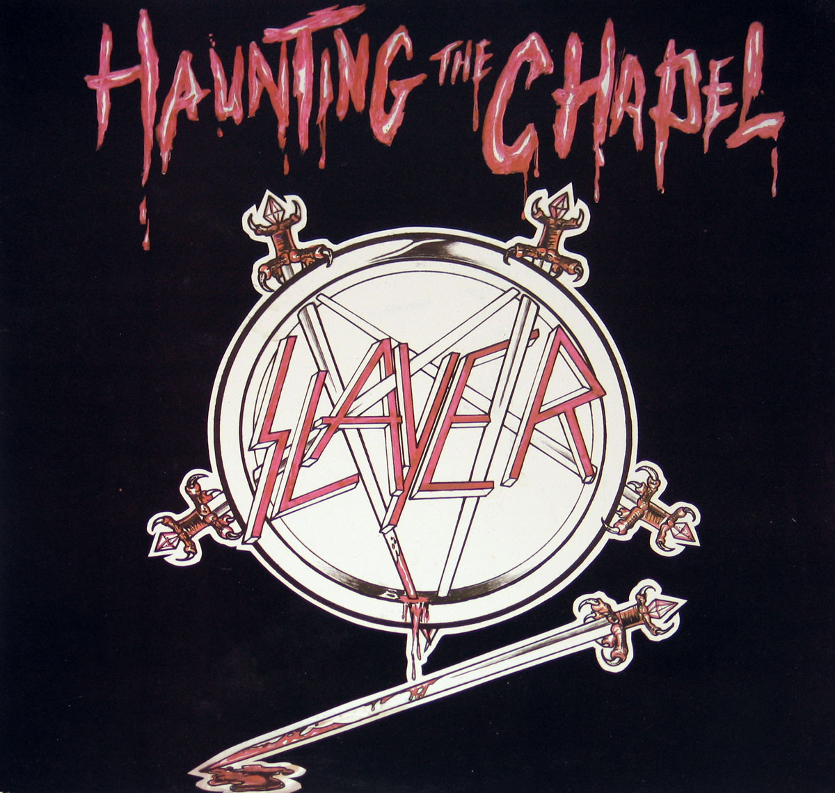 Slayer - Haunting the Chapel (1984) USA Vinyl LP | Album Cover Gallery ...
