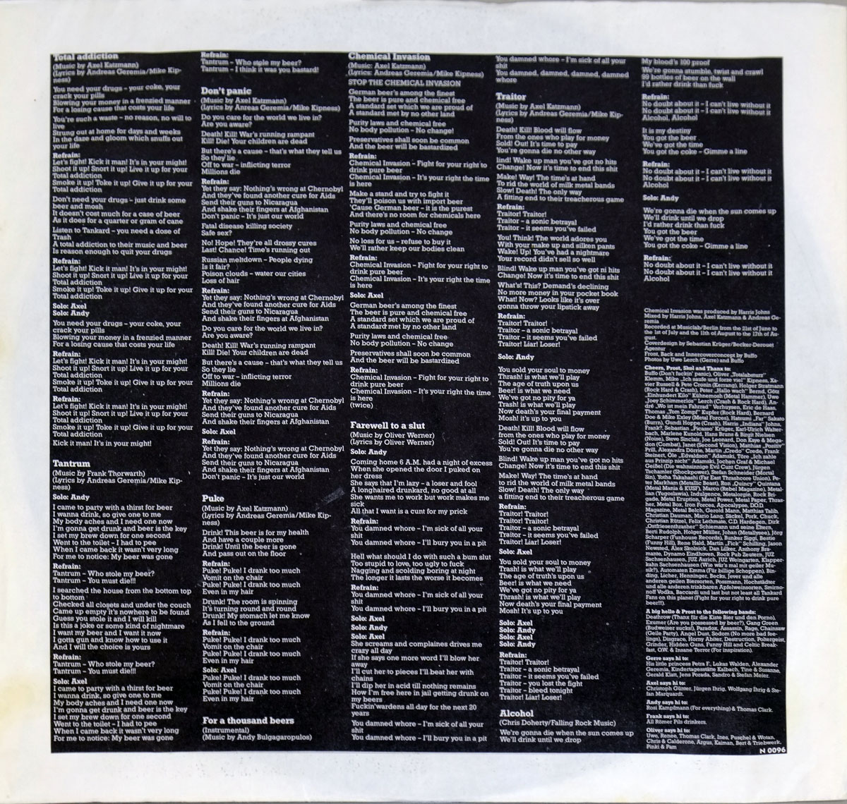 Tankard’s Chemical Invasion: The Beer-Loving Thrash Metal Classic That ...